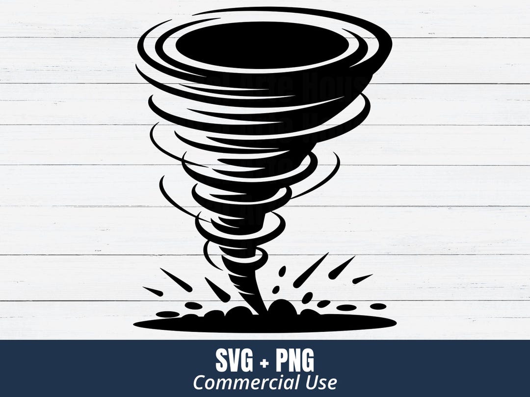 Tornado Svg, Hurricane Clipart, Twister Svg, Storm Clipart, Tornado ...