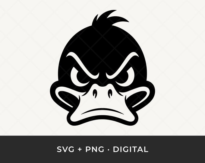14 Angry Duck Clipart, Angry Duck PNG, Angry Duck JPG, Watercolor Angry ...