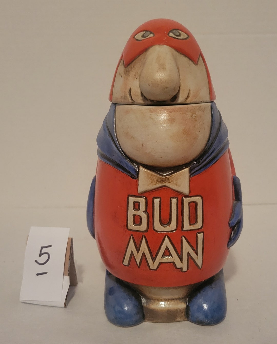 1975 CS1 Anheuser-busch Bud Man Stein, Version 1 - Etsy