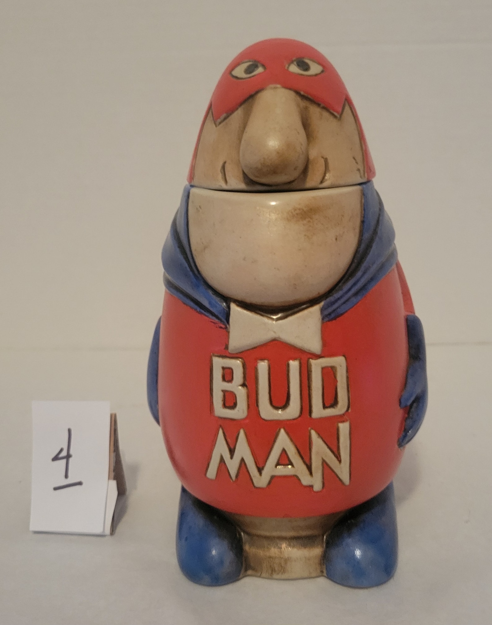 1975 CS1 Anheuser-busch Bud Man Stein, Version 1 - Etsy