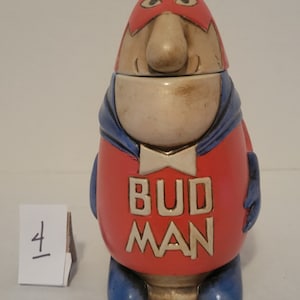1975 CS1 Anheuser-busch Bud Man Stein, Version 1 - Etsy