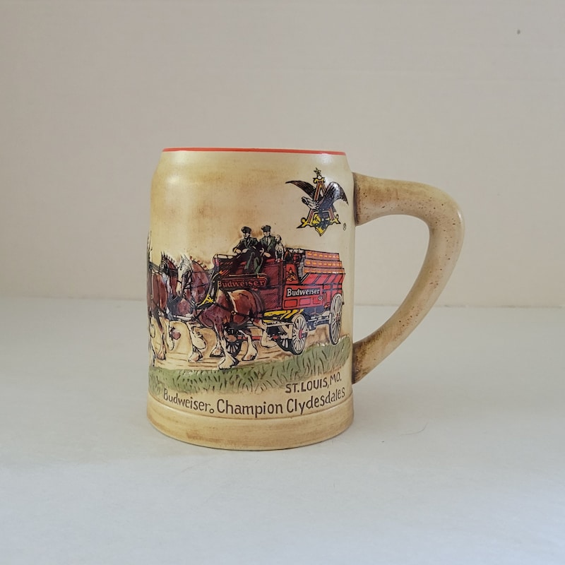 Vintage Budweiser Mugs - Etsy