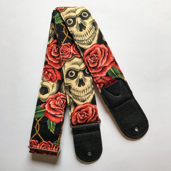 Skull Guitar Straps - Etsy