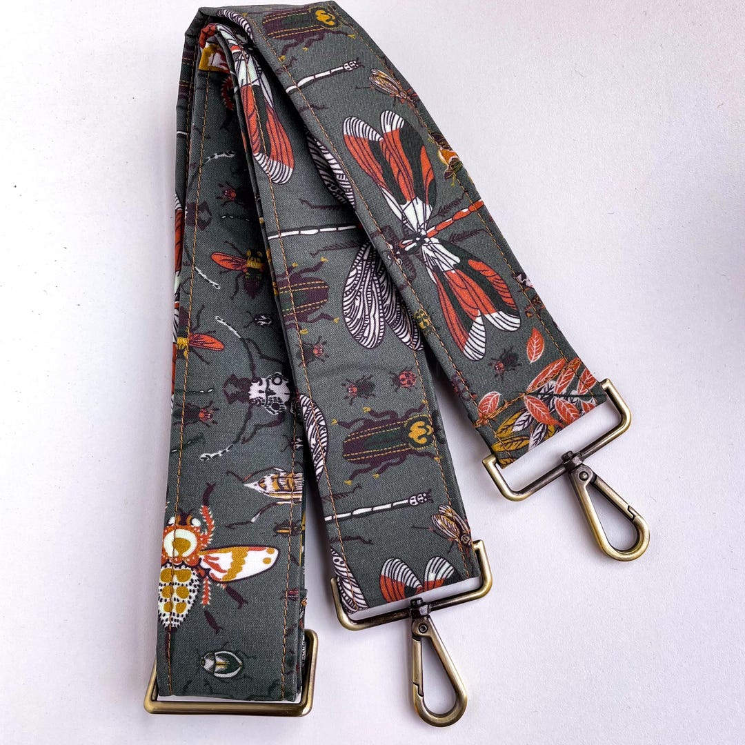 Purse Strap | Padded Adjustable Crossbody Strap Insects Bag Strap ...