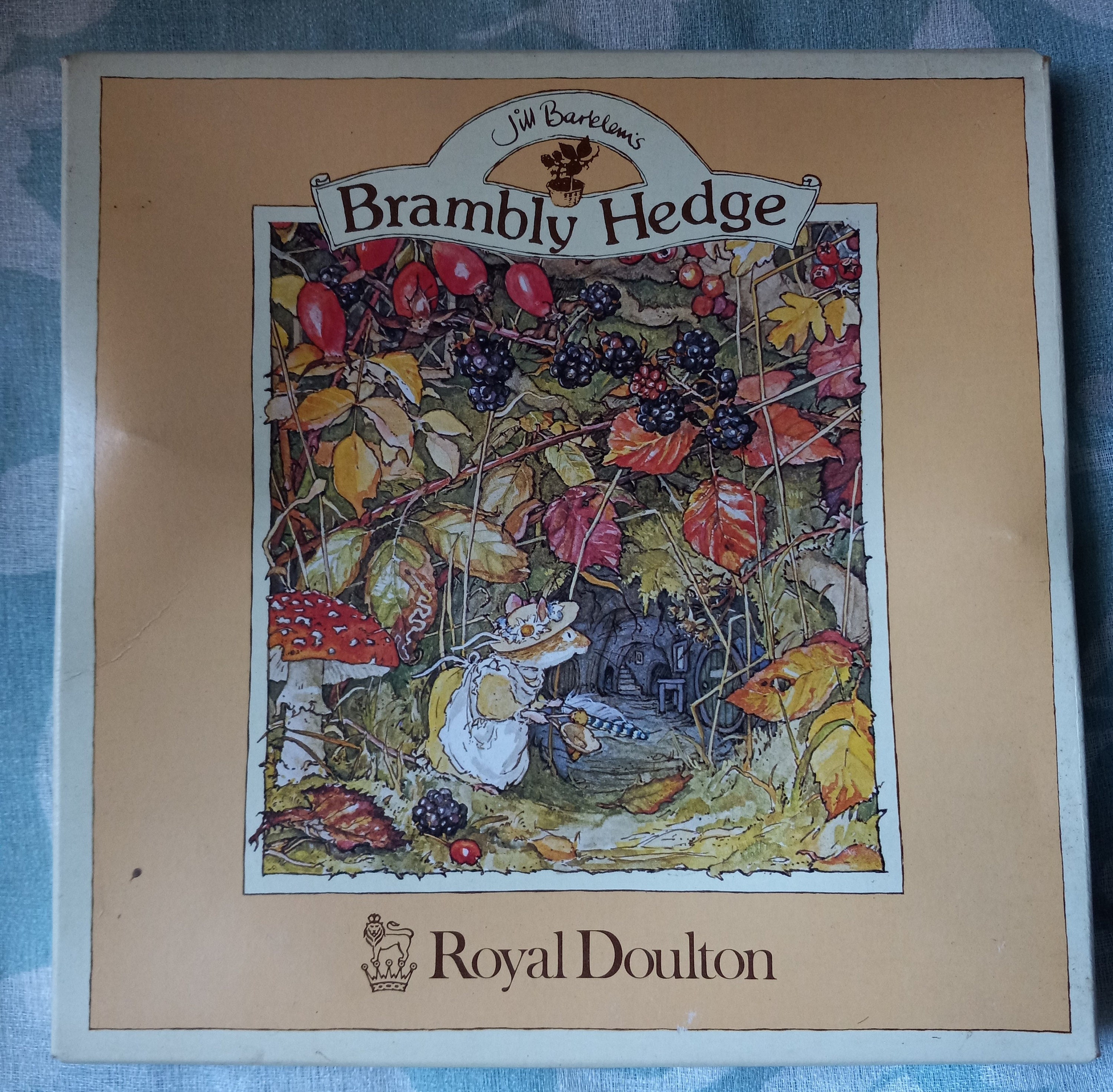 Royal Doulton Brambly Hedge Winter Plate for 1982 - Etsy