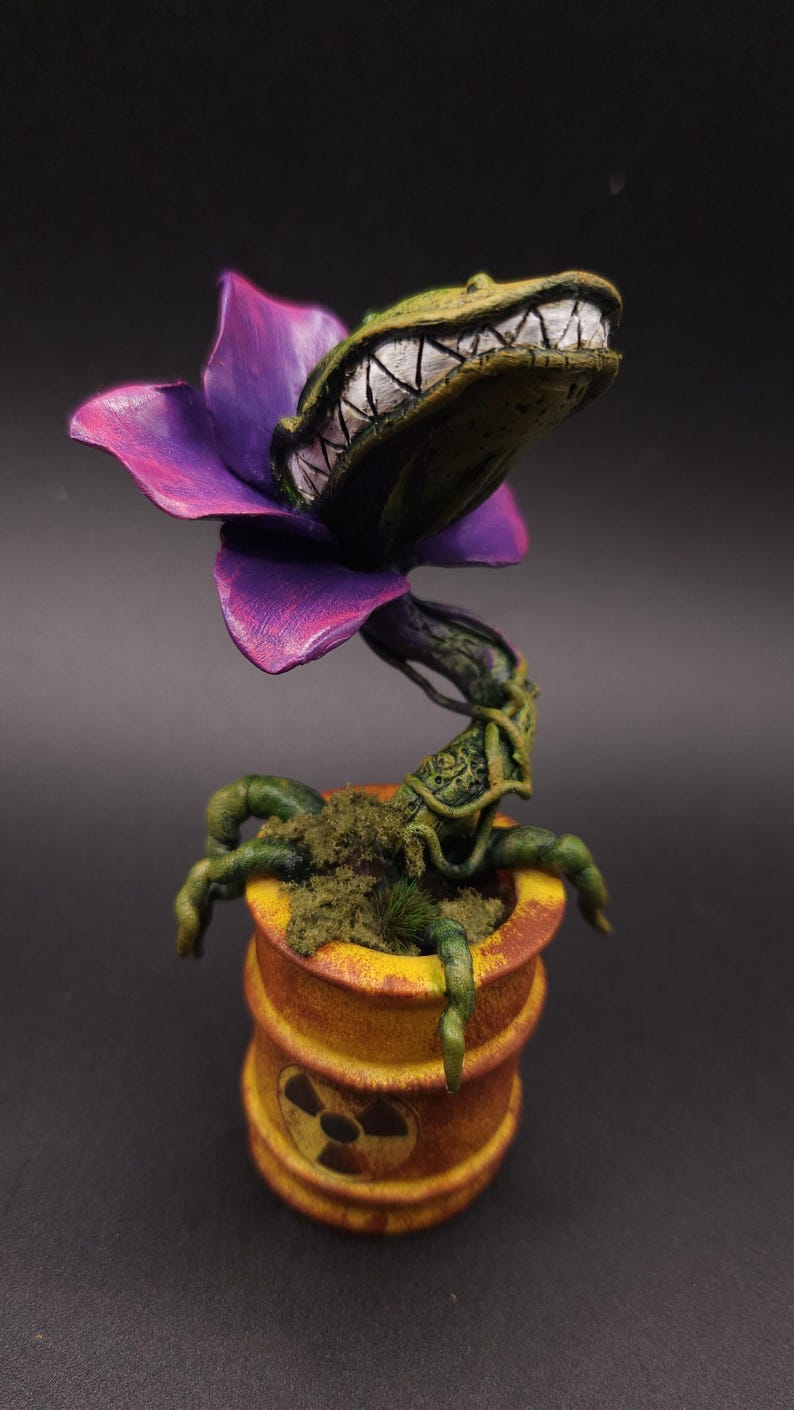 Carnivore, Carnivorous Plant, Handmade Figurine, Sculpture, Venus Fly ...