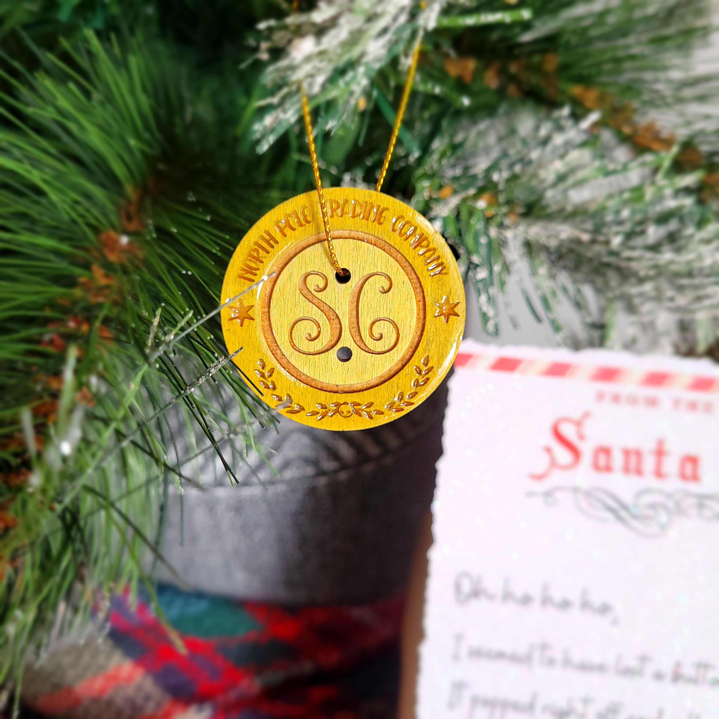 Santa's Missing Button With Special Letter From Santa | Gift for Kids ...