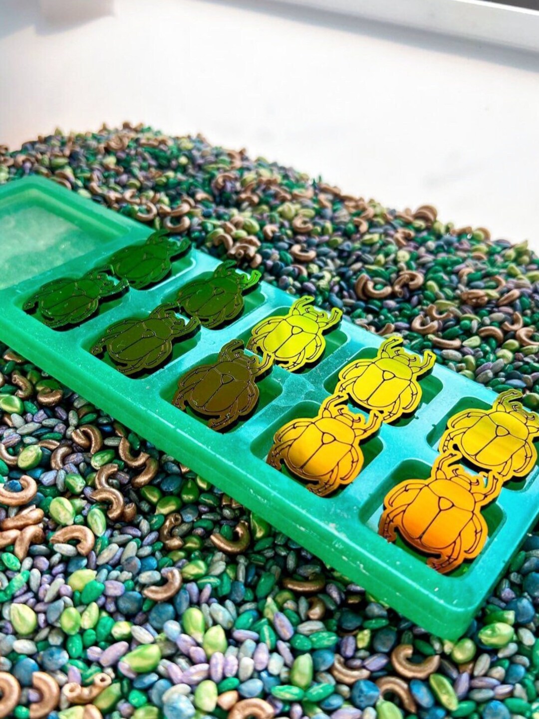 Acrylic Beetle Set: Sensory Play, Counting, Math Manipulatives - Etsy