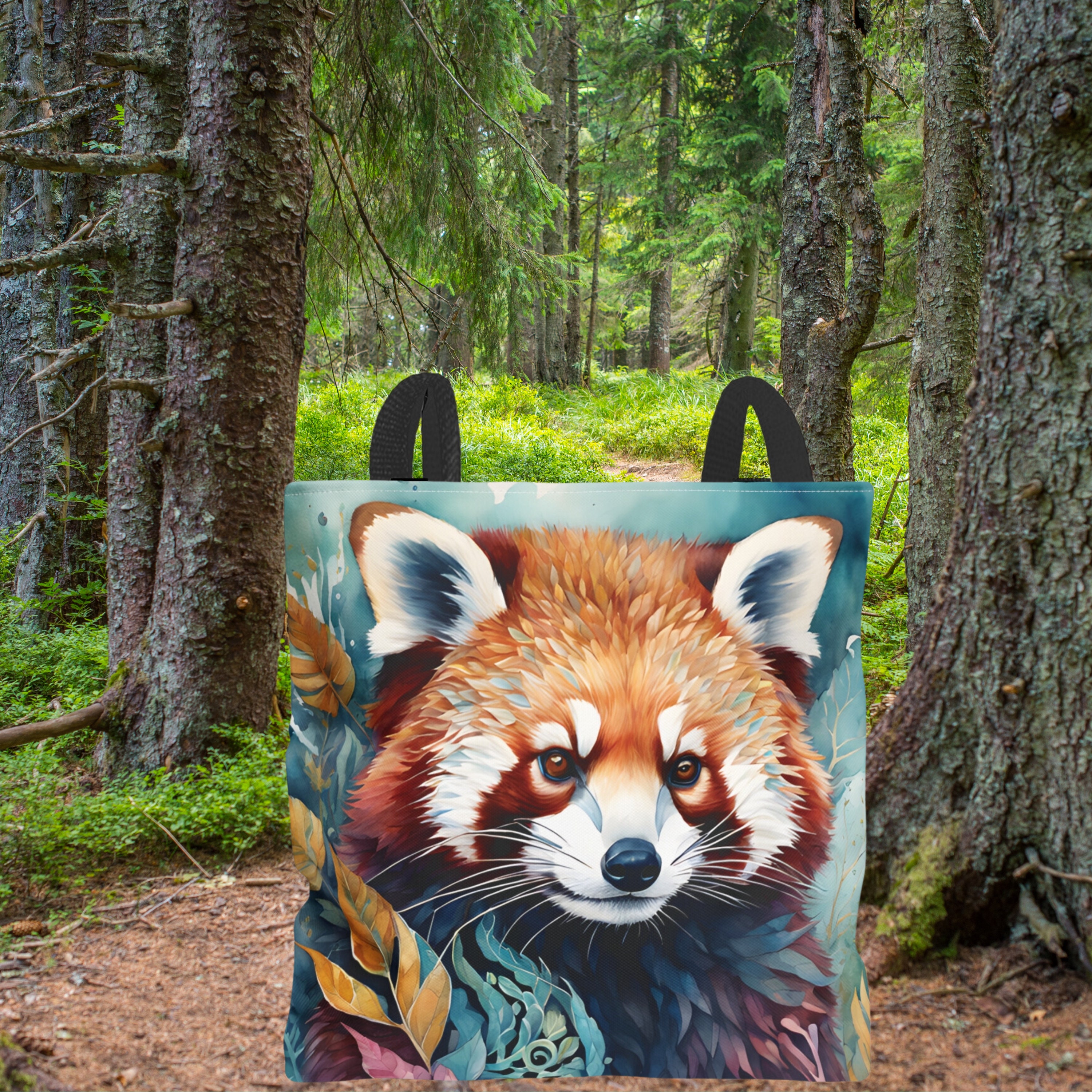 Red Panda Tote Bag, Panda Tote Bag, Red Panda Gift - Etsy
