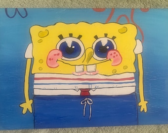 Spongebob Portrait - Etsy Ireland