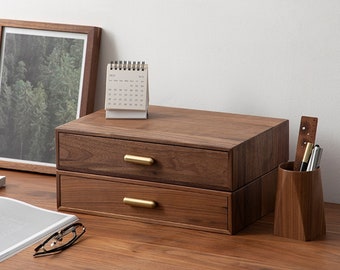 Wood Desktop Drawer - Etsy