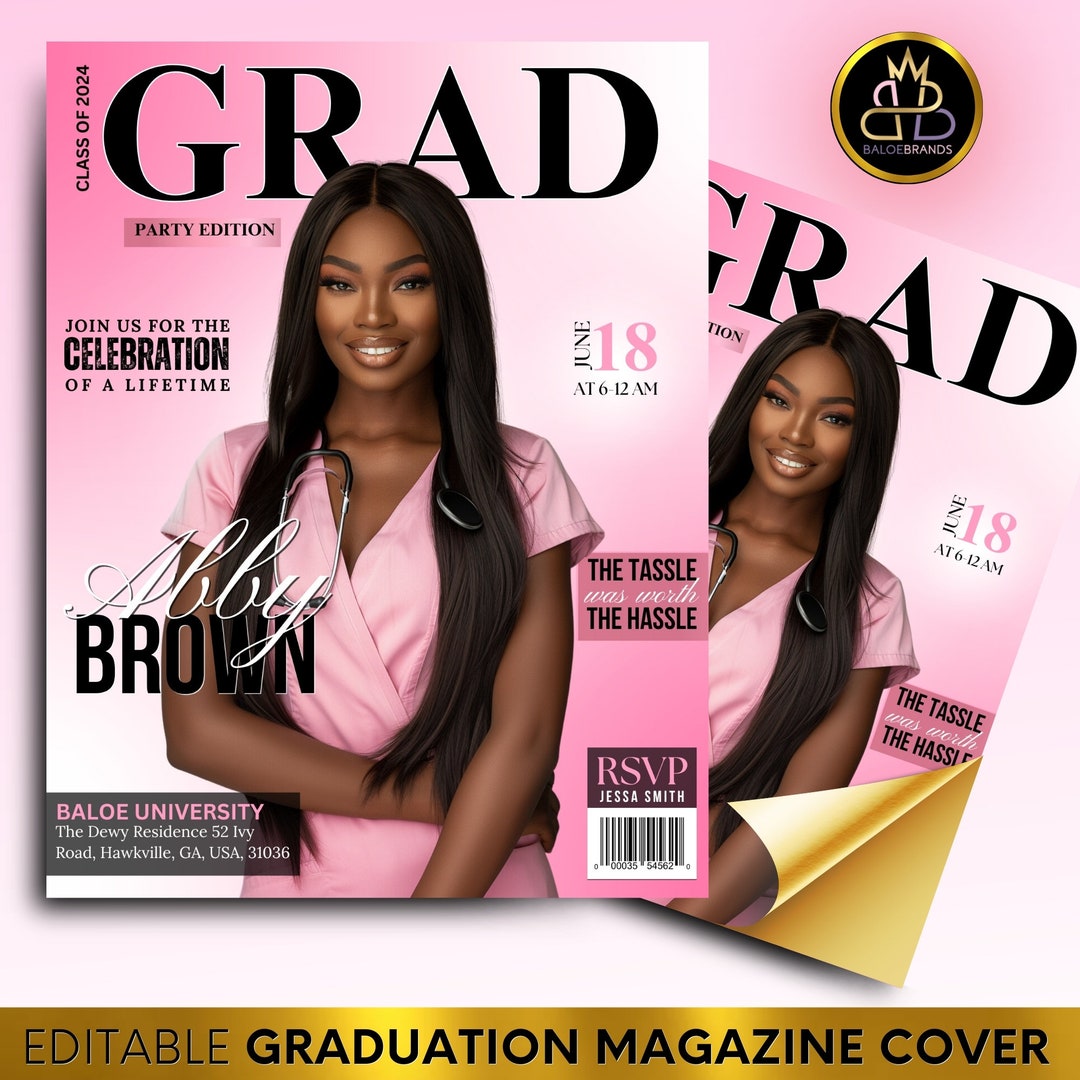 Graduation Party, Graduation Flyer, Editable Template, Graduation ...