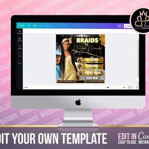 Editable Social Media Flyer, DIY Canva Template, Editable Canva ...