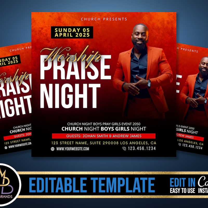 Ordination Service Flyer - Etsy