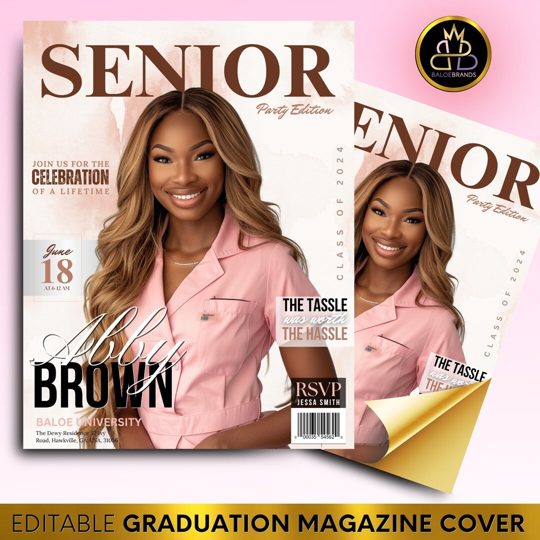 Graduation Party, Graduation Flyer, Editable Template, Graduation ...