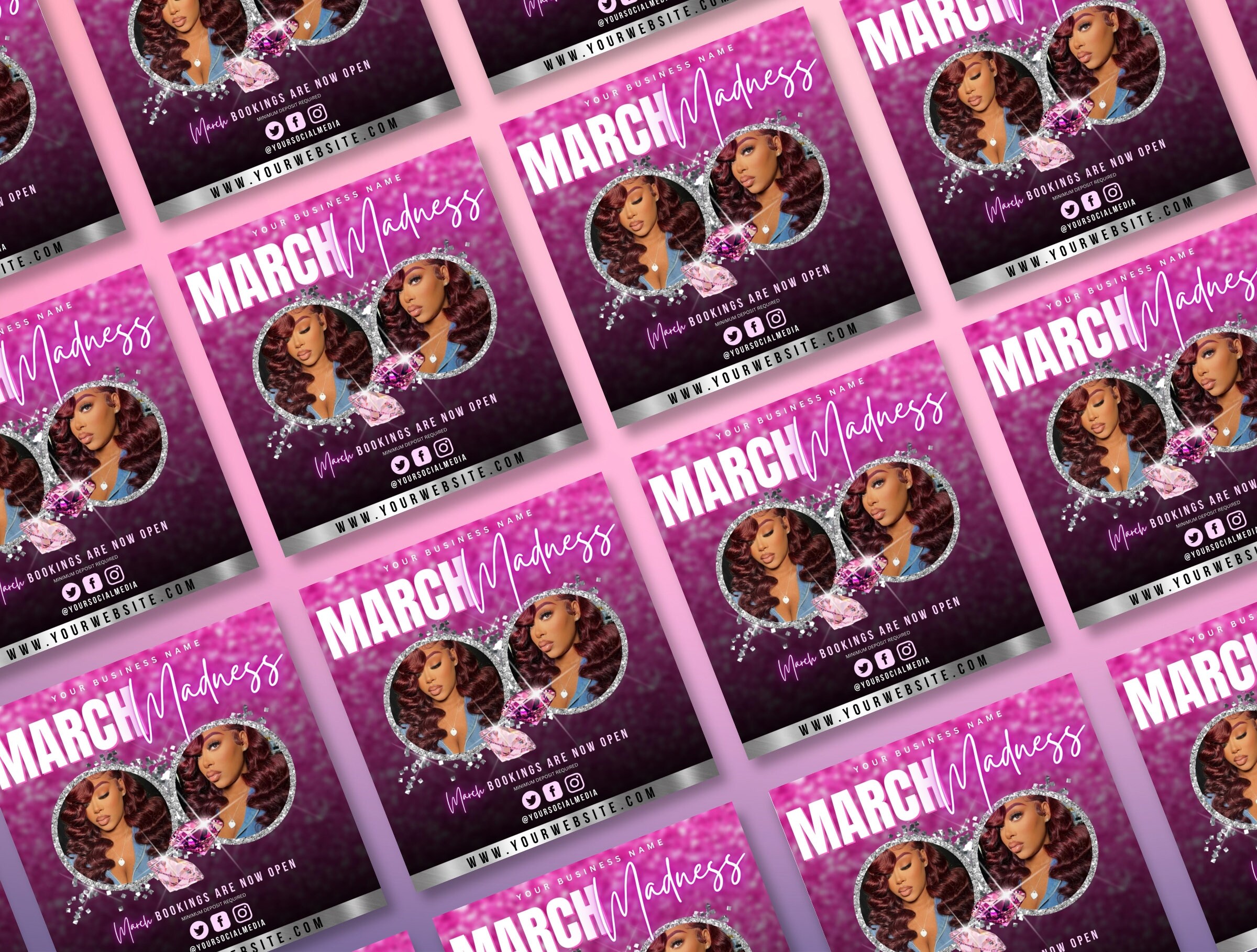 March Madness Basketball Flyer, March Sale, Spring Sale, March Madness ...