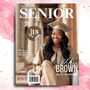 Graduation Party, Graduation Flyer, Editable Template, Graduation ...