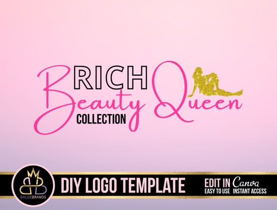 BOUTIQUE LOGO TEMPLATE Canva Template Editable Logo Canva | Etsy