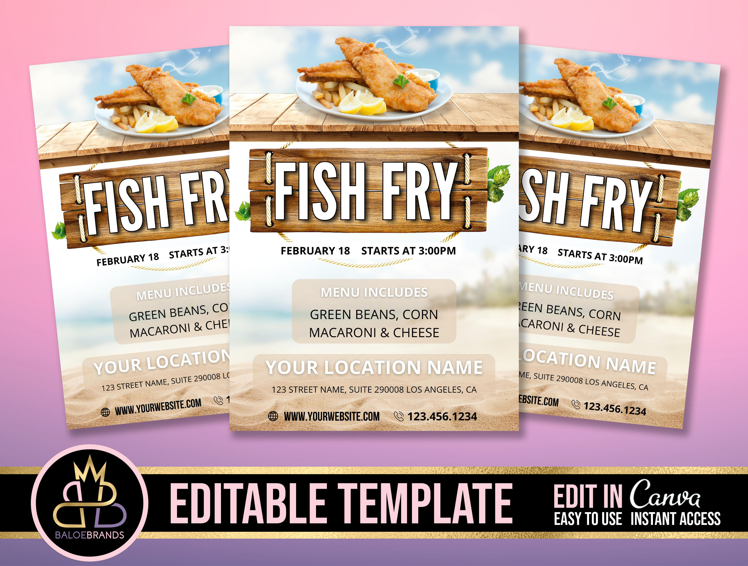 Fish Fry Flyer