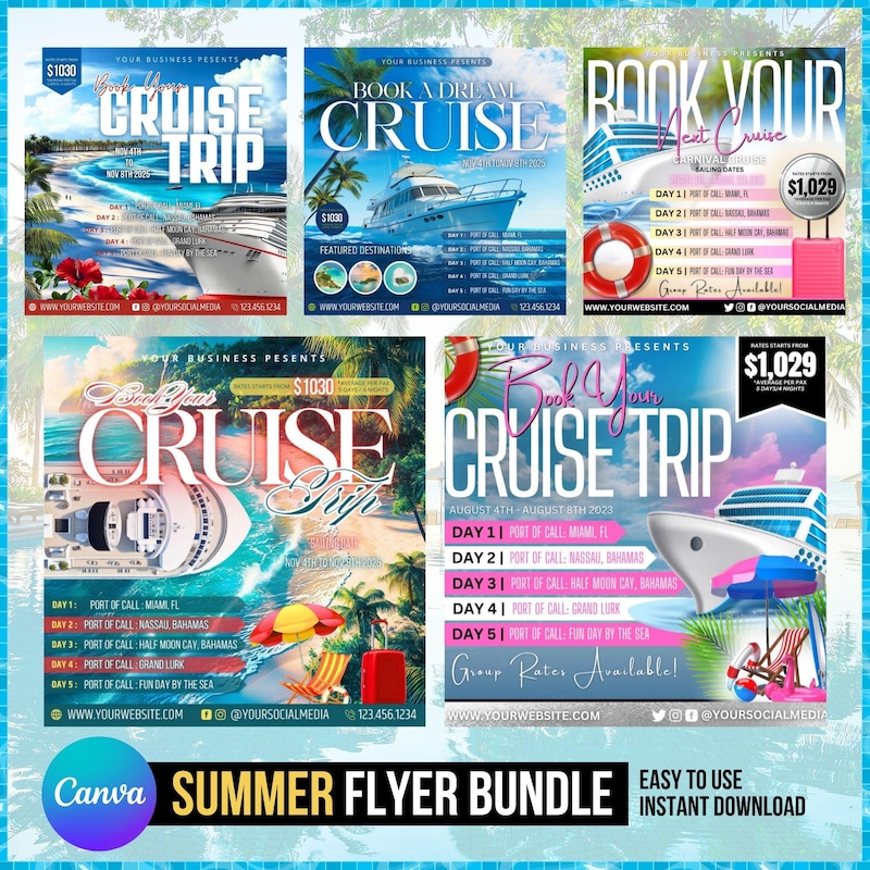 Carribean Cruise 2026 Png - Etsy