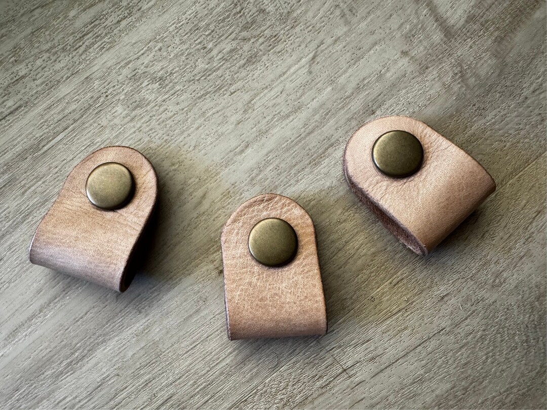 Vegetable Tanned Leather Cable Tie - Etsy