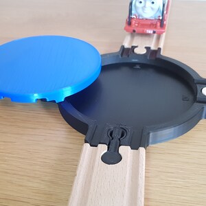 Small Turntable for Wooden Train Track, Compatible With Brio, Ikea ...