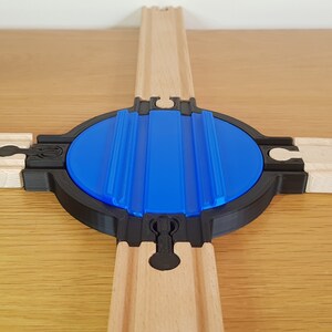 Small Turntable for Wooden Train Track, Compatible With Brio, Ikea ...