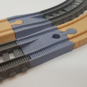 Thomas Trackmaster 2014> to Wooden Track Adapters X2 (brio/bigjigs/ikea ...