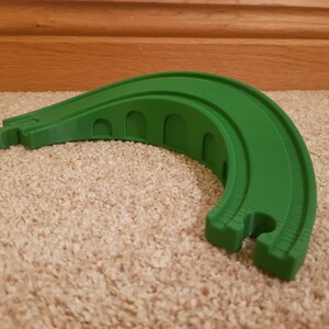 Banked 180 Degree Curve for Wooden Train Track, Compatible With Brio ...