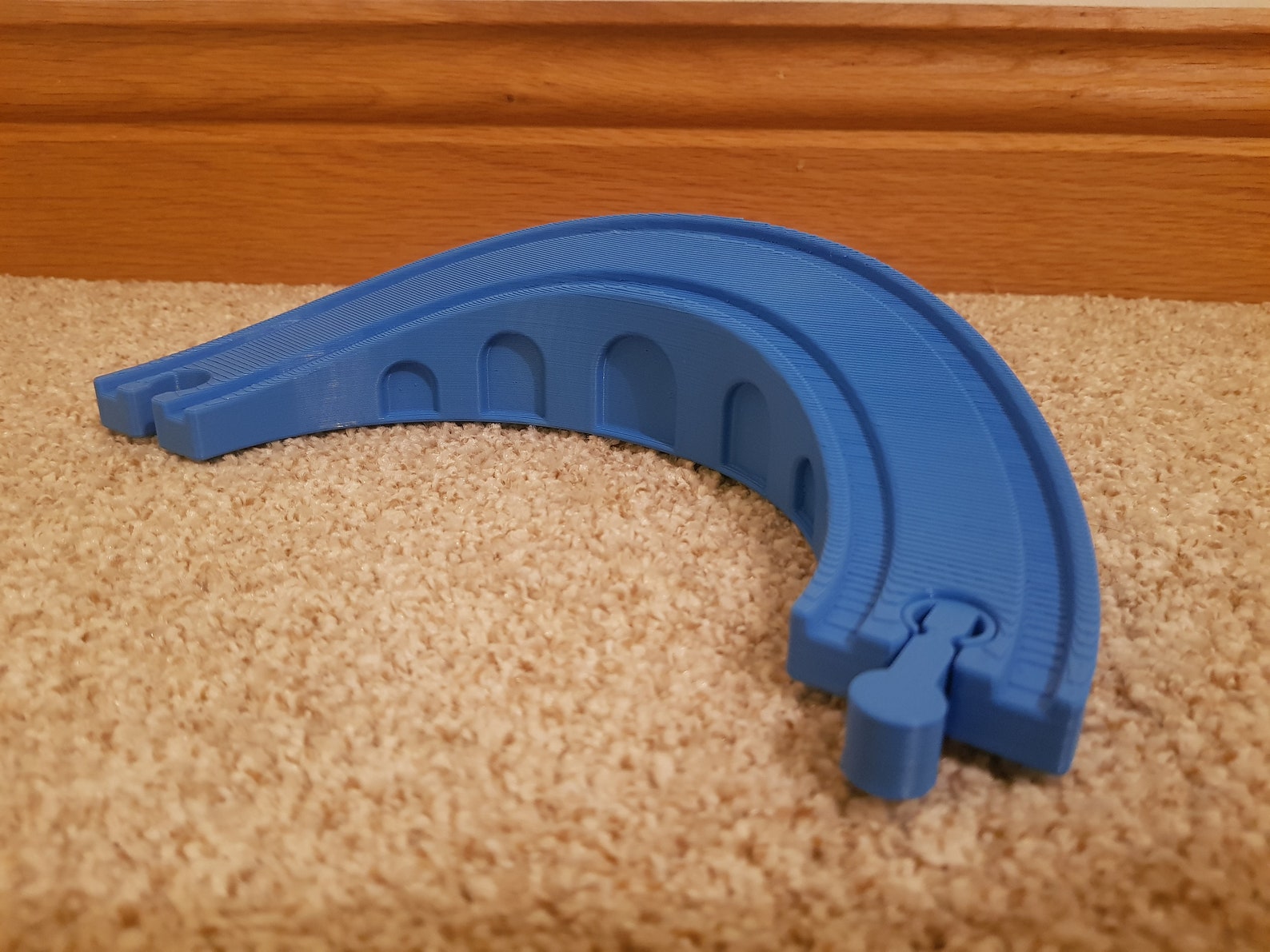 Banked 180 Degree Curve for Wooden Train Track Compatible - Etsy