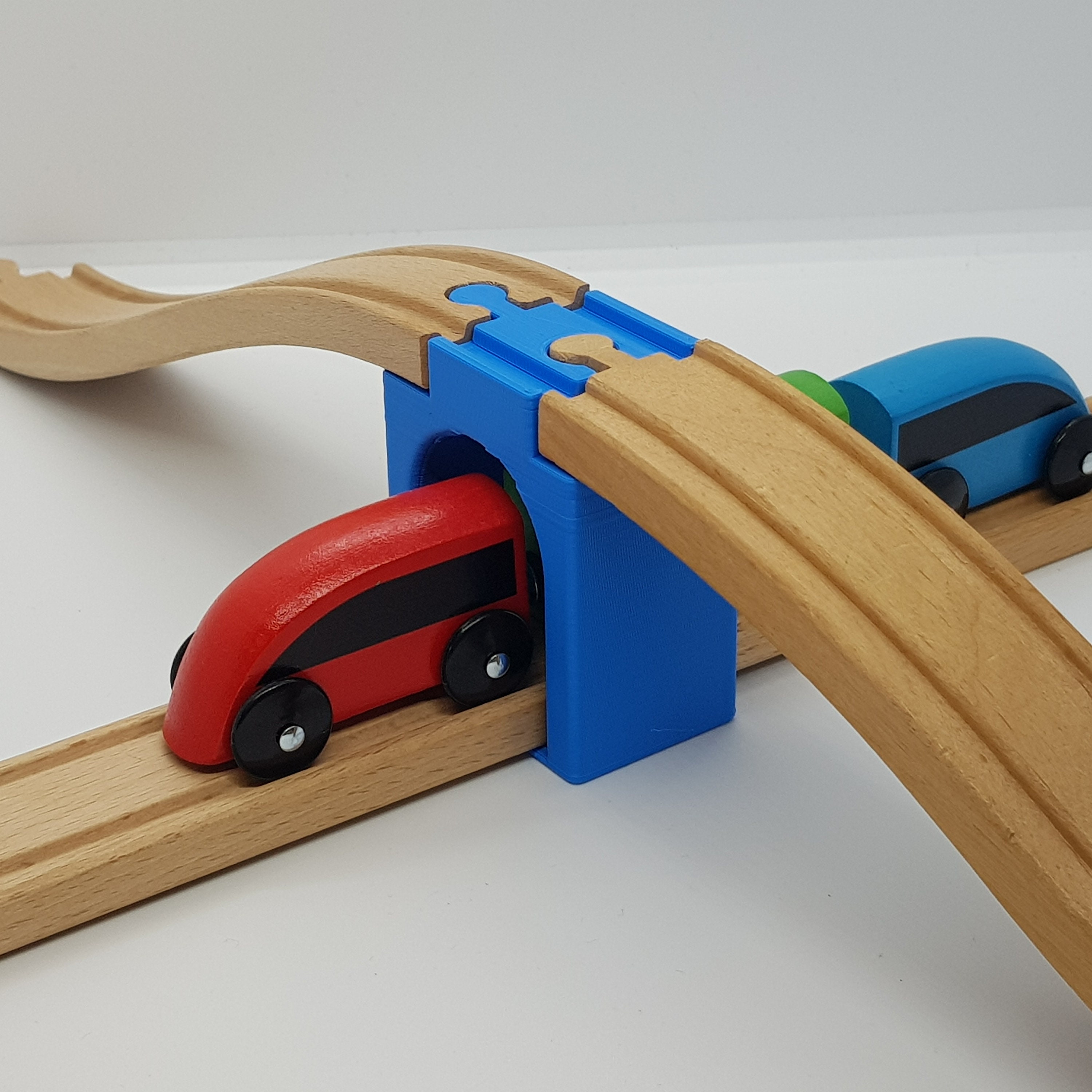 Arch Bridge Support for Wooden Train Track Compatible With - Etsy