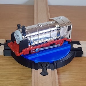 Small Turntable for Wooden Train Track, Compatible With Brio, Ikea ...