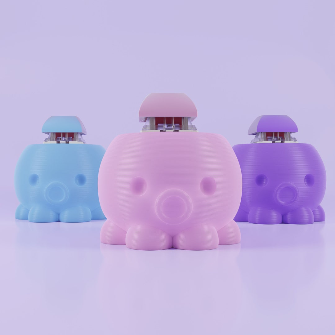 Mechanical Switch Clicky Fidget - 105+ Colors, Octopus Keychain ...