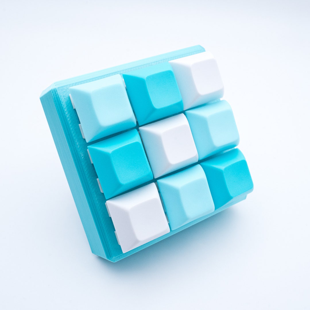 Mechanical Switch Clicky Fidget Oceania 9 Keys Num Pad, Keyboard MX ...