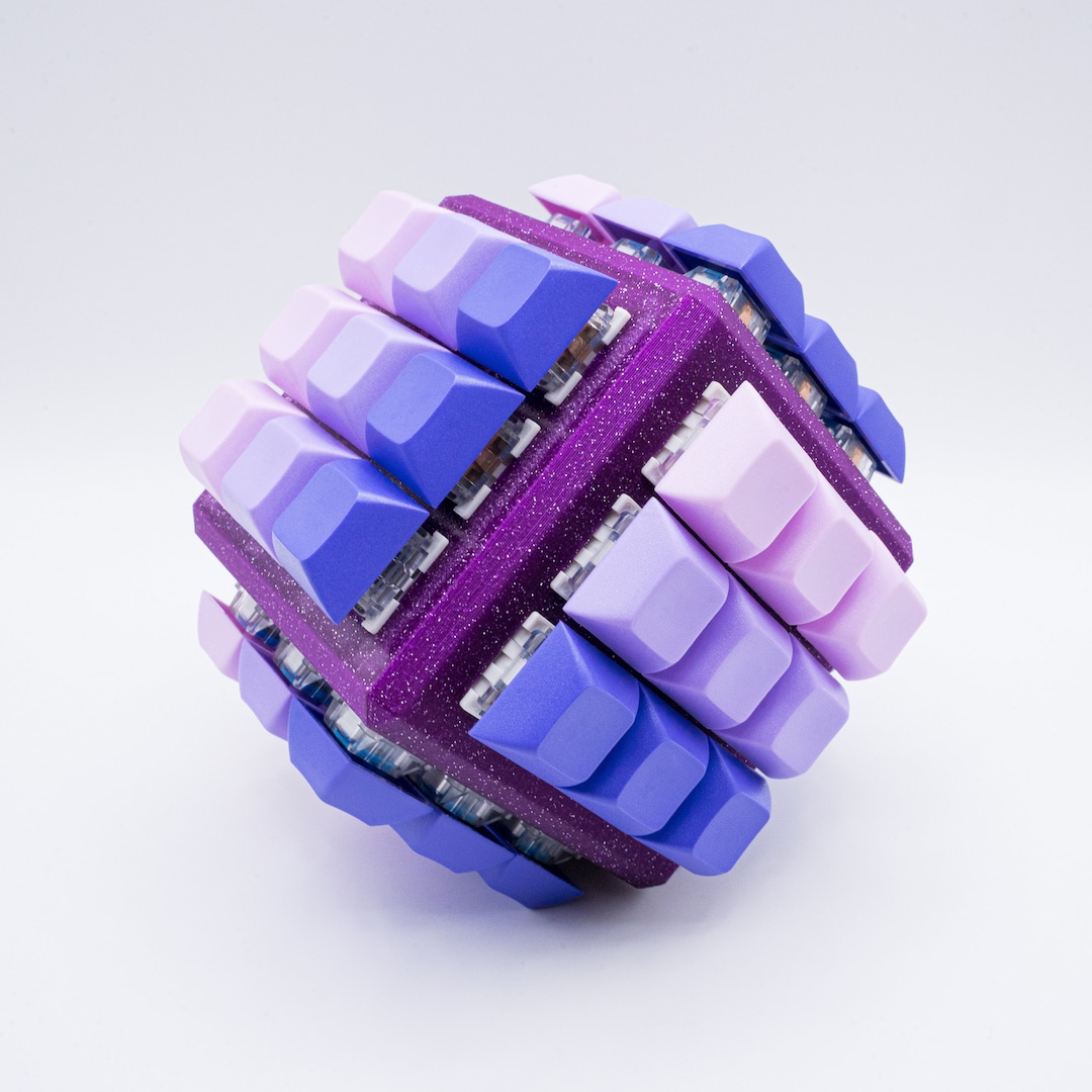 Mechanical Switch Clicky Fidget Cube 54 Keys Customized Fidget ...