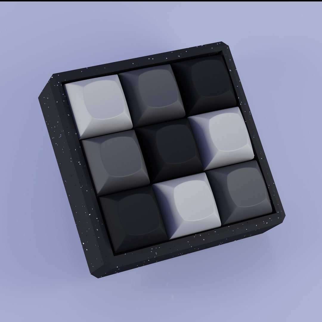 Mechanical Switch Clicky Fidget - 105+ Colors, Th 9 Keys Pad, Keyboard ...