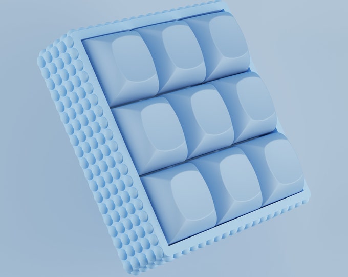 Mechanical Switch Clicky Fidget Custom 105 Colors, 9 Key Bubble Base ...