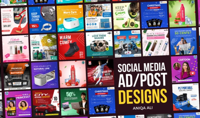 I Will Design Creative and High Converting Facebook Ads, Instagram Post ...