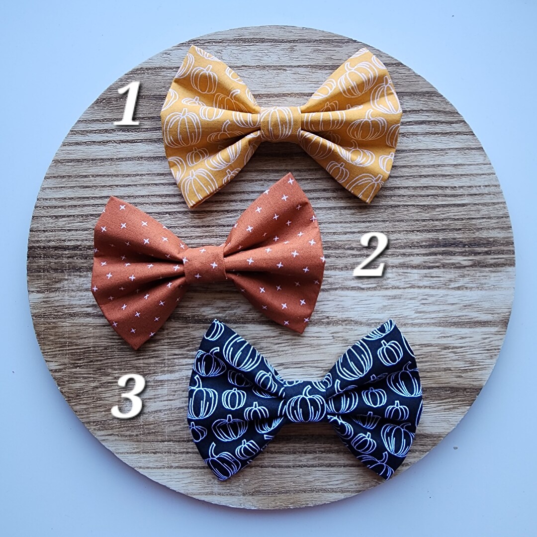 Fall Thanksgiving Dog/ Cat Bowties - Etsy