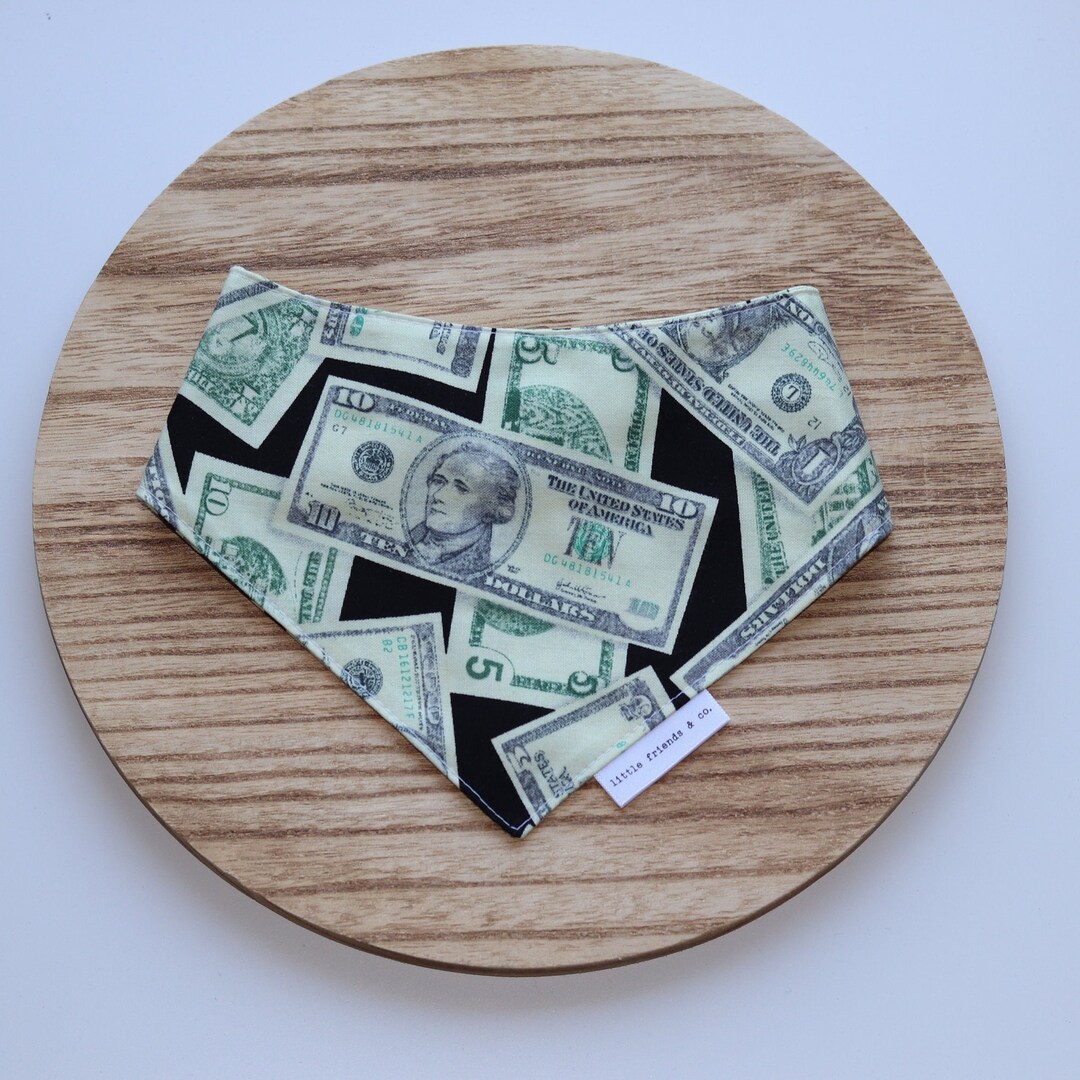 Cash Money Dog Bandana - Etsy