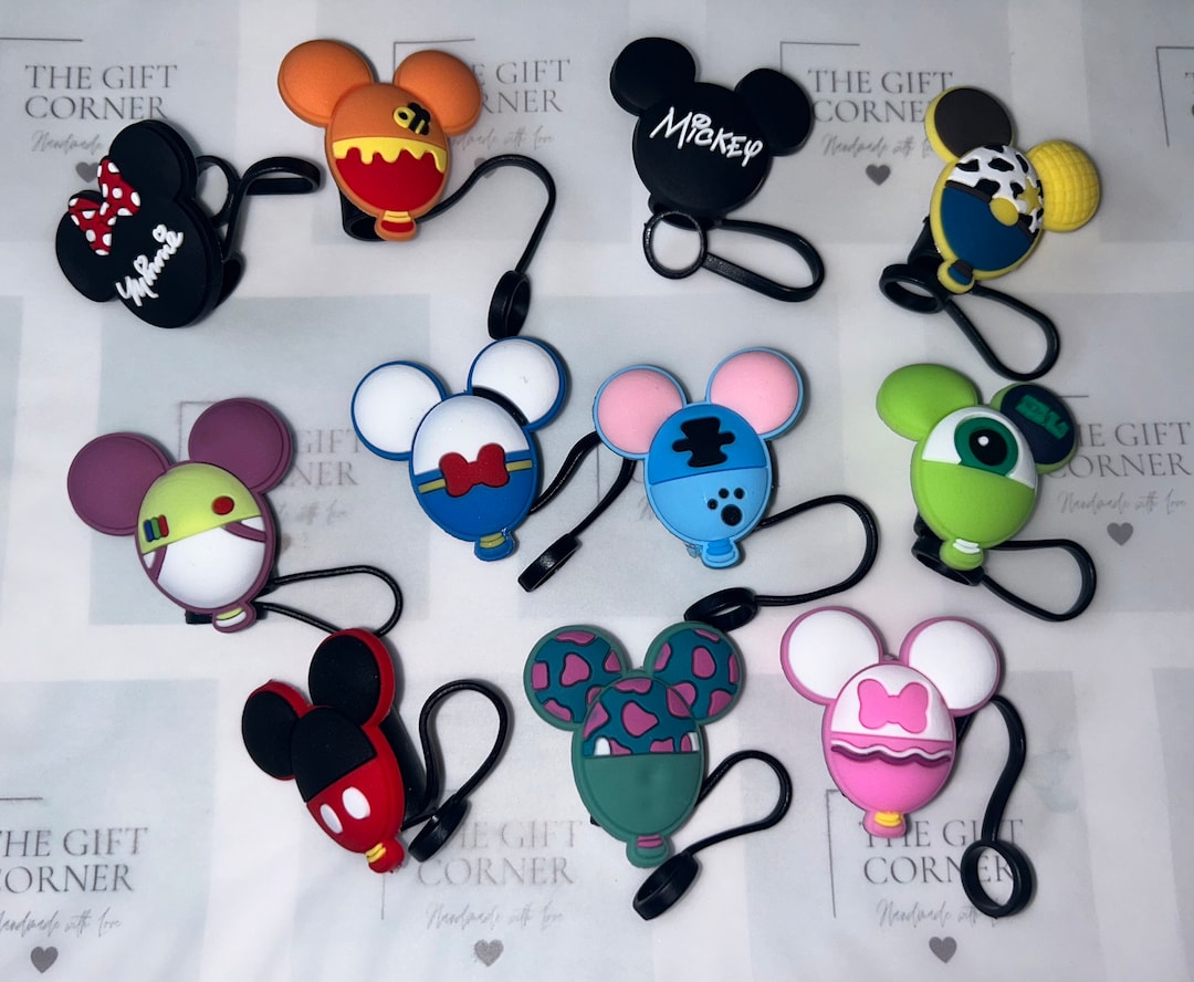 Stanley Cup Disney Straw Toppers - Etsy