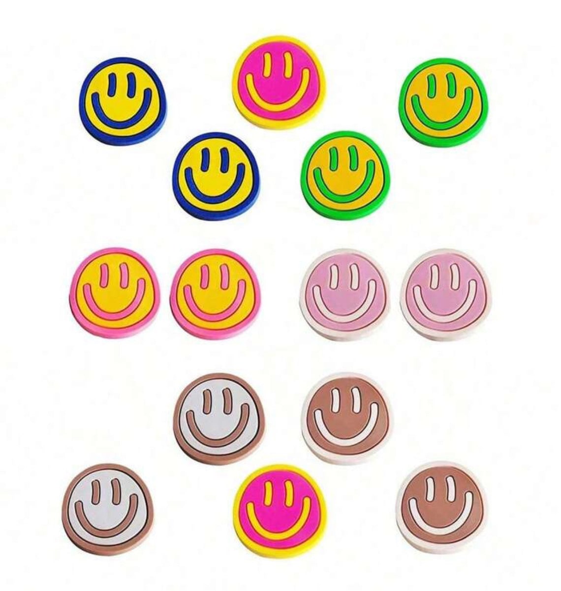Smiley Face Croc Charms - Etsy UK