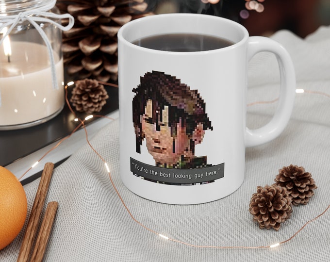You're the Best Looking Guy Here Meme FFVIII Squall Humor Coffee Tea ...