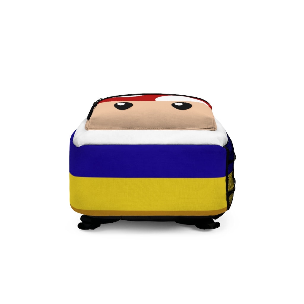 Red Toad Mushroom Backpack Bag Gaming Gamer Cool Cute Gift Gifts sold ...