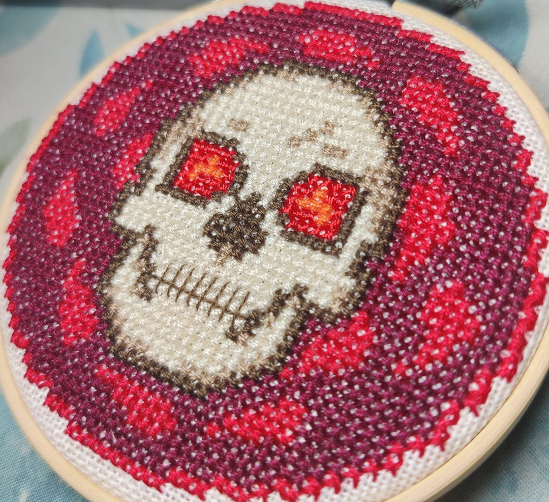 PATTERN Cross Stitch Balder's Gate Bhaal Symbol Instant Download - Etsy