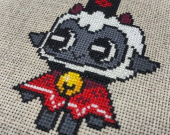 PATTERN Cross Stitch Cult of the Lamb the Goat Idle Instant Download - Etsy