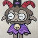PATTERN Cross Stitch Cult of the Lamb the Goat Idle Instant Download - Etsy