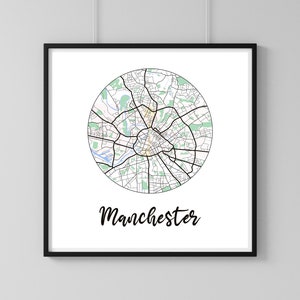 Custom Hand Drawn Map Illustration DIGITAL COPY/ Personalised Map/gifts ...