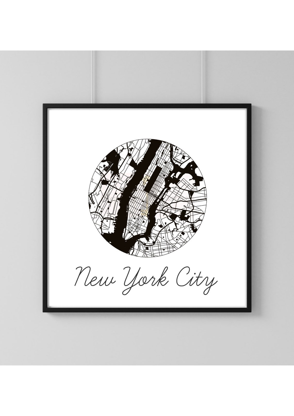 Custom Hand Drawn Map Illustration DIGITAL COPY/ Personalised Map/gifts ...