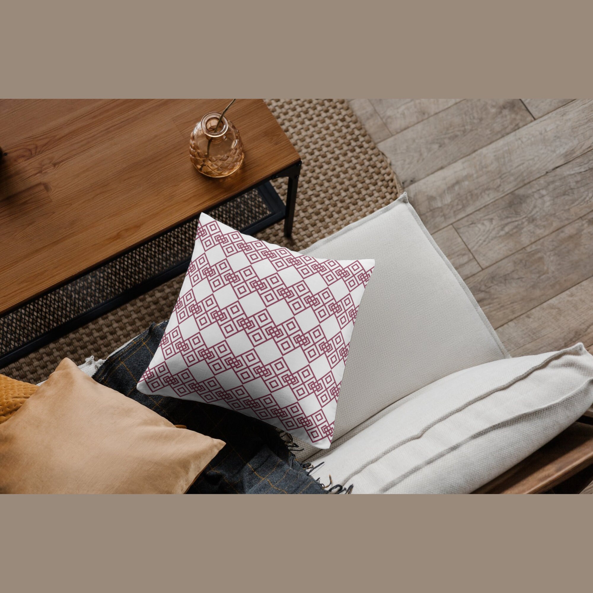 10 Red Geometric Inverse Digital Papers Downloadable Patterns Downloadable Paper Pack - Etsy